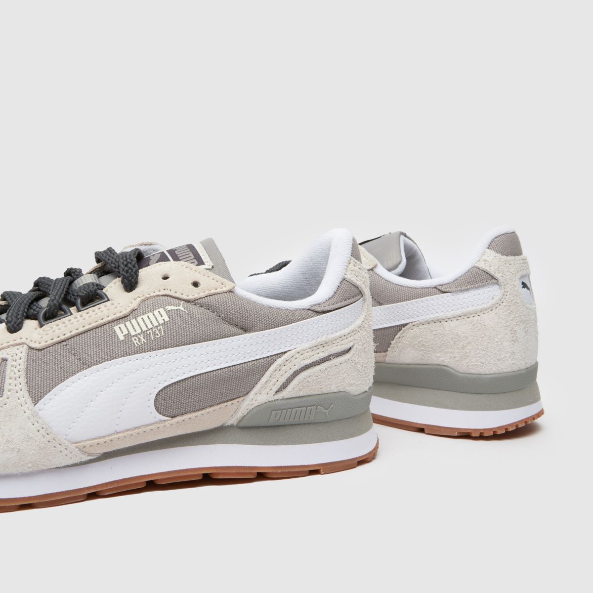Mens Grey Multi PUMA RX 737 Trainers | schuh