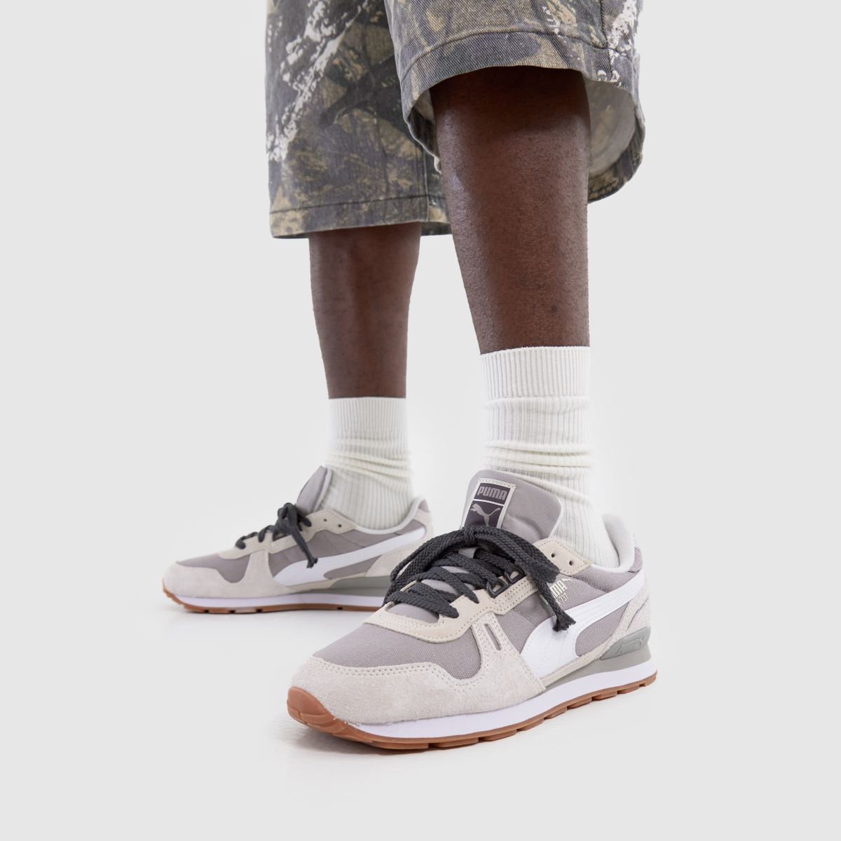 Mens Grey Multi PUMA RX 737 Trainers | schuh