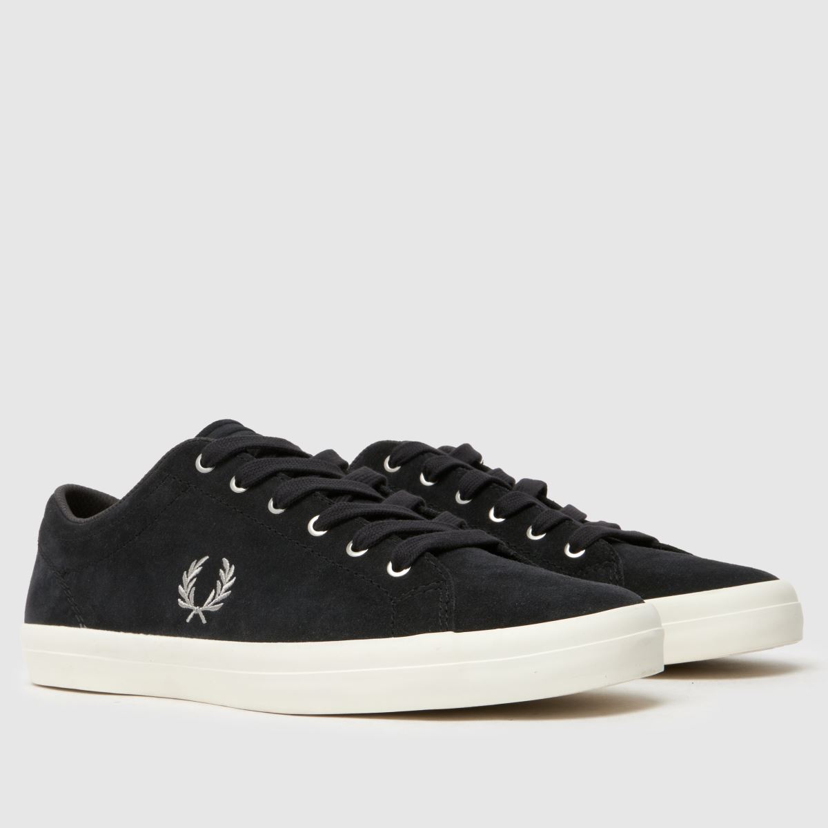 Mens Dark Grey Fred Perry Baseline Trainers | schuh