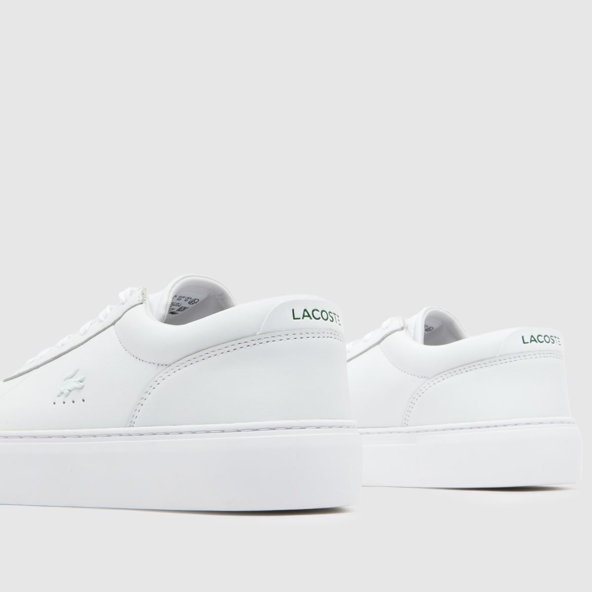 Mens White Lacoste Courtset Trainers | schuh