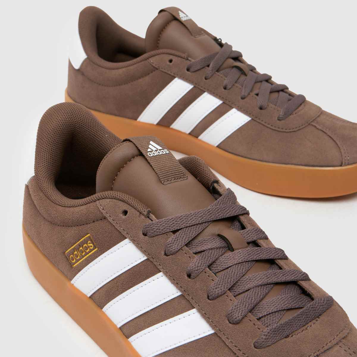 Mens Brown adidas VL Court 3.0 Trainers | schuh
