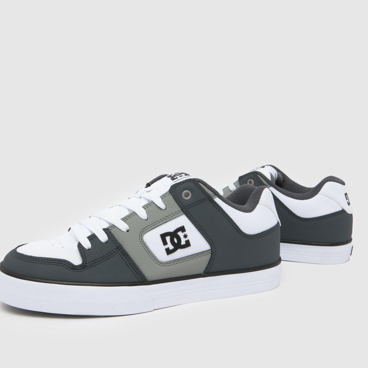 Mens White Multi DC Pure Trainers | schuh