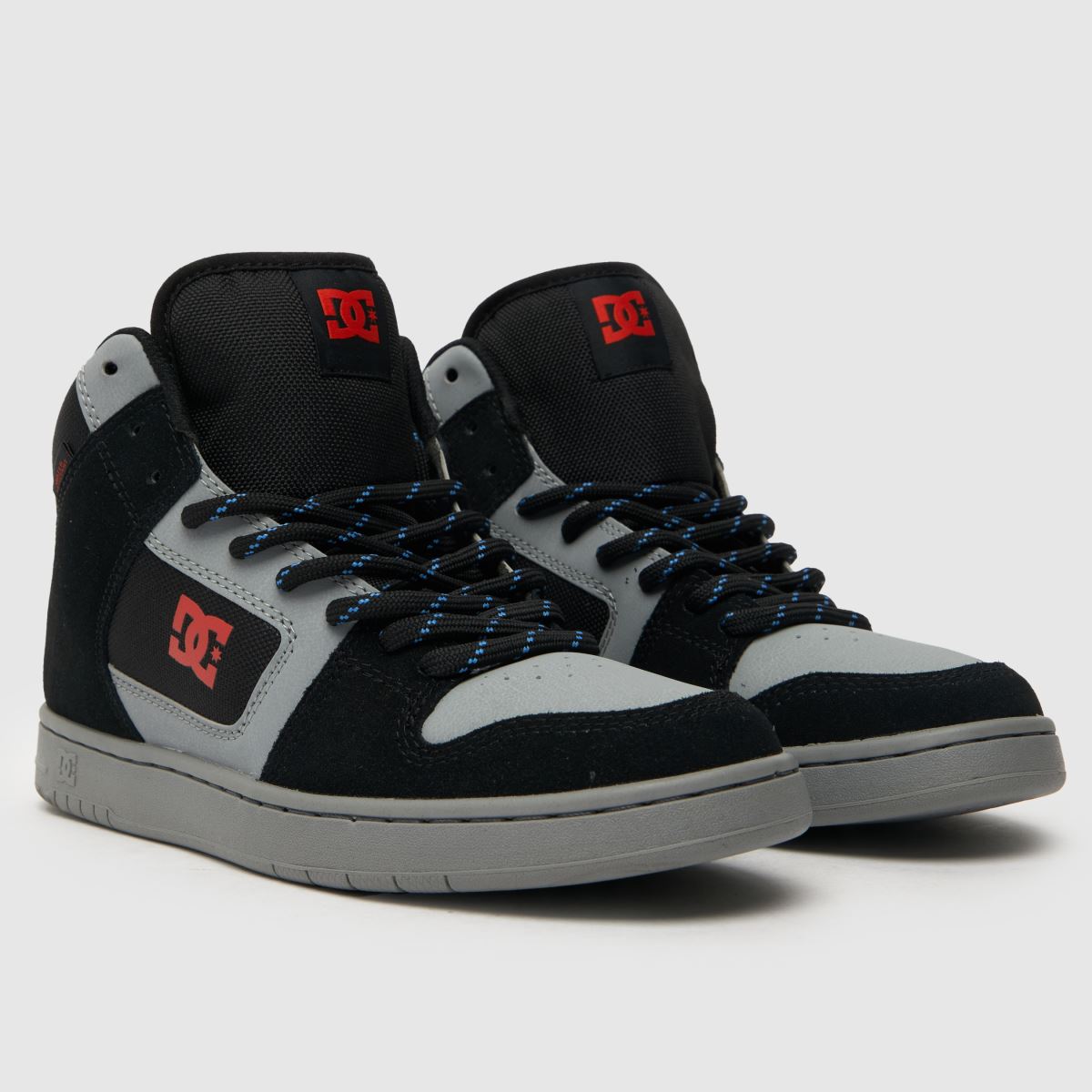 Mens Black & Grey DC Manteca 4 Hi Wr Trainers | schuh