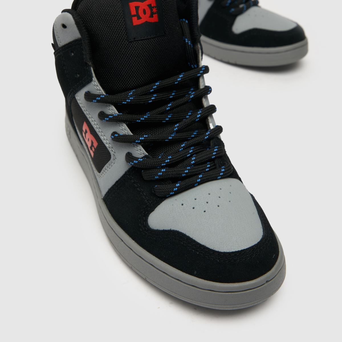 Mens Black & Grey DC Manteca 4 Hi Wr Trainers | schuh