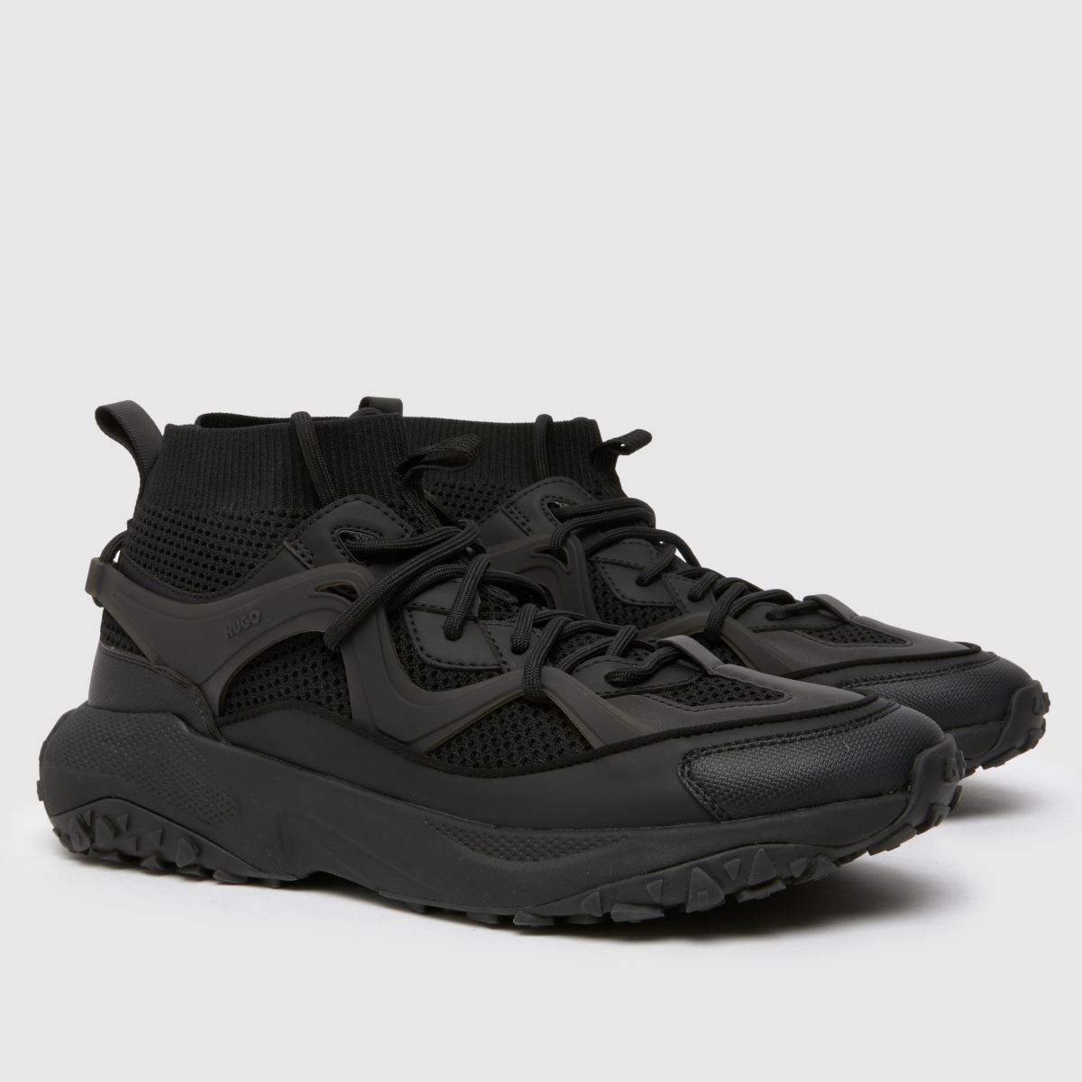 Mens Black HUGO Go1st Trainers | schuh