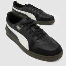 Mens Black & White PUMA Indoor Trainers | schuh