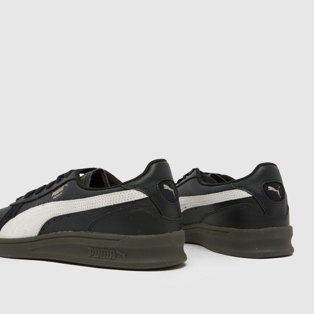 Mens Black & White PUMA Indoor Trainers | schuh