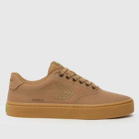 Mens Beige CARIUMA Naioca Trainers | schuh