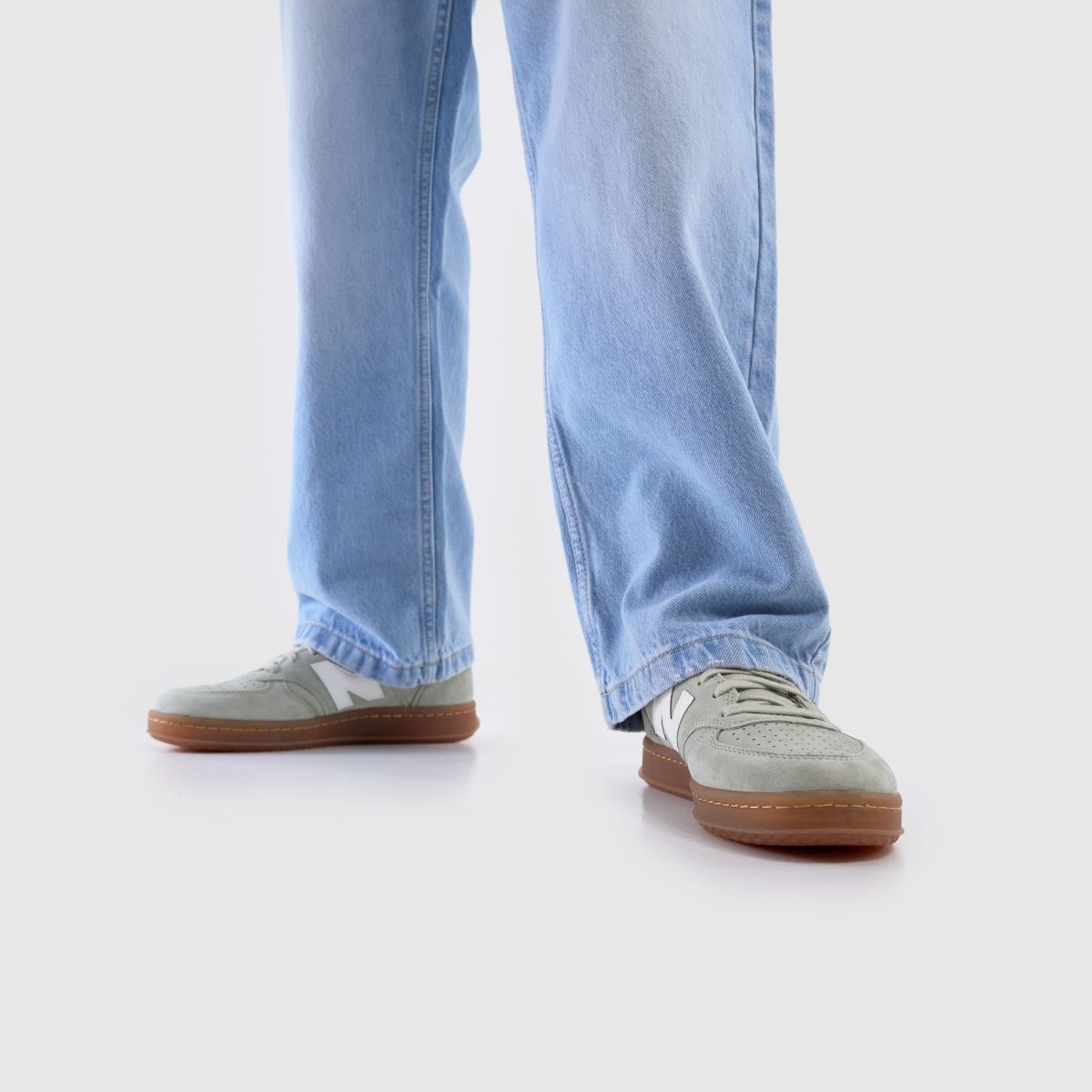 Mens Light Green New Balance T500 Trainers | schuh