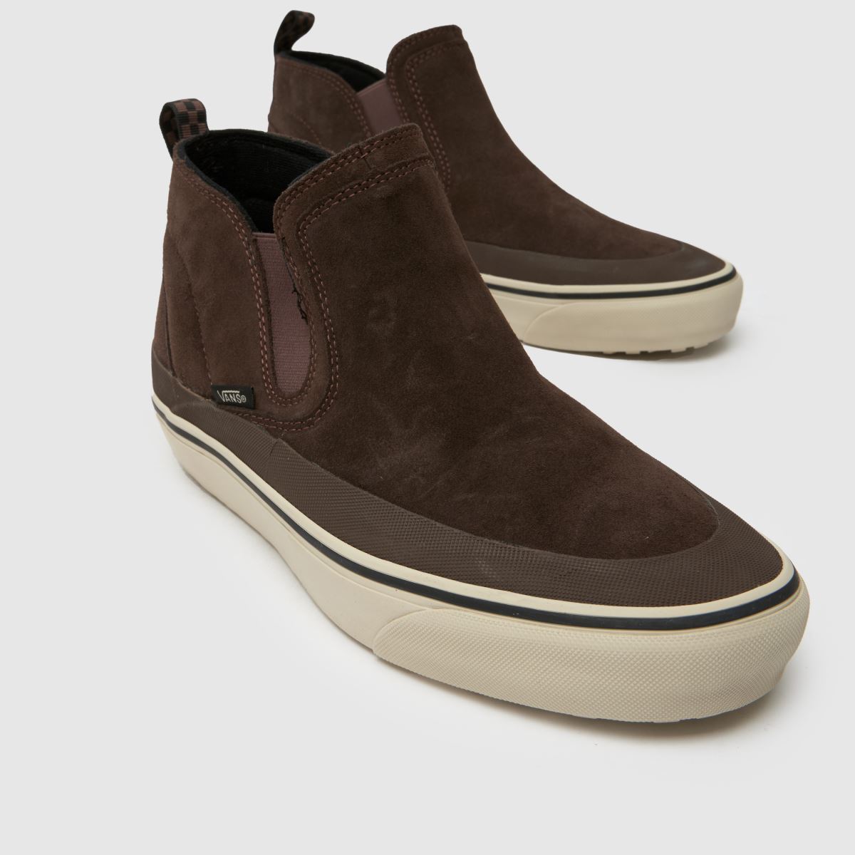 Mens Brown Vans MTE Mid-Slip Trainers | schuh