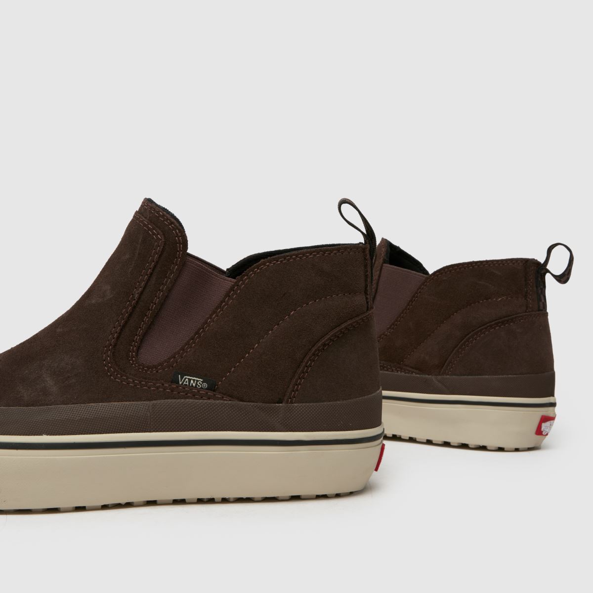 Mens Brown Vans MTE Mid-Slip Trainers | schuh