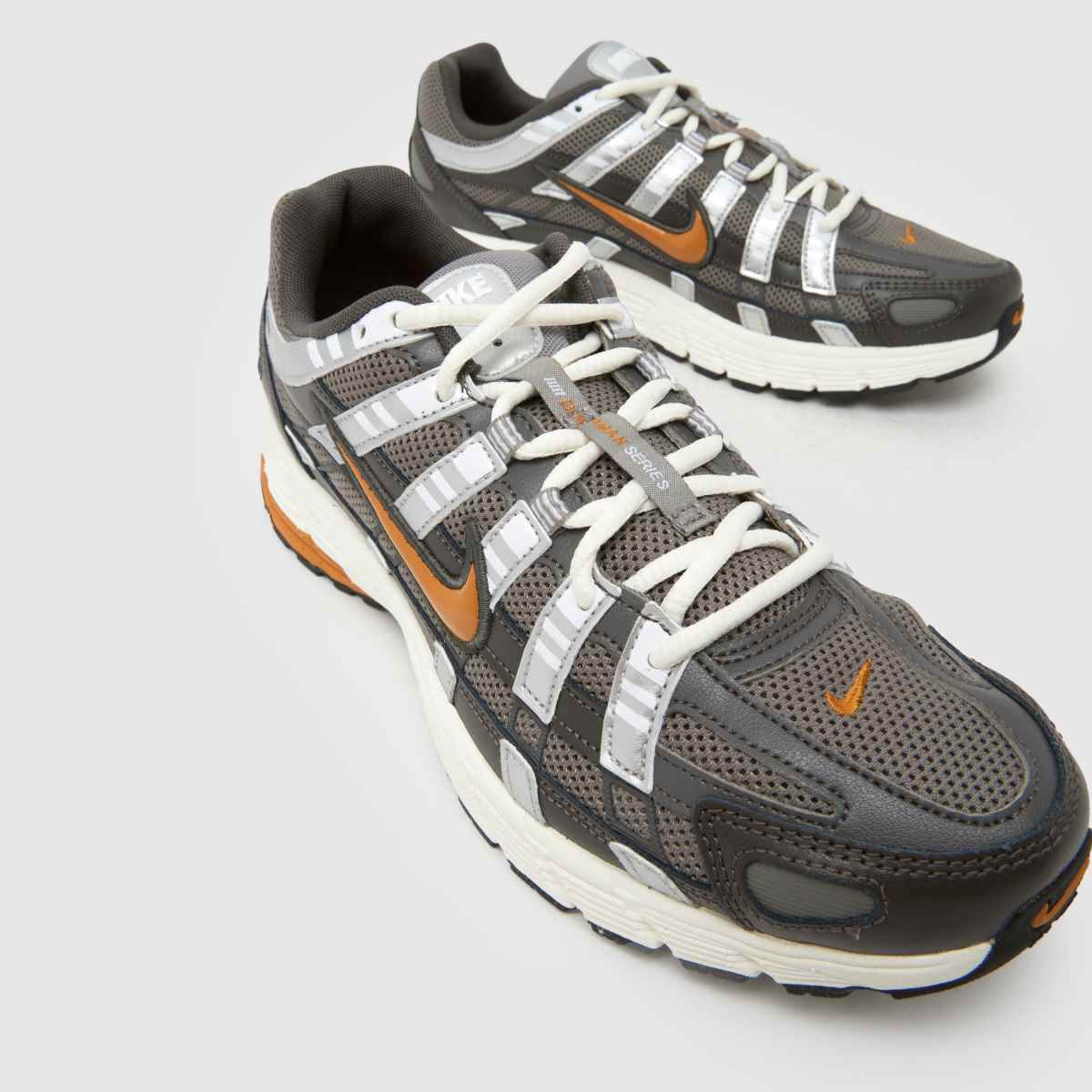 Mens Dark Grey Nike P-6000 Trainers | schuh