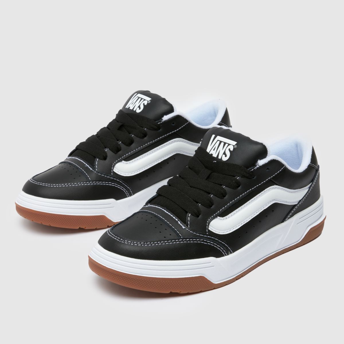 Mens White & Black Vans Hylane Trainers | schuh