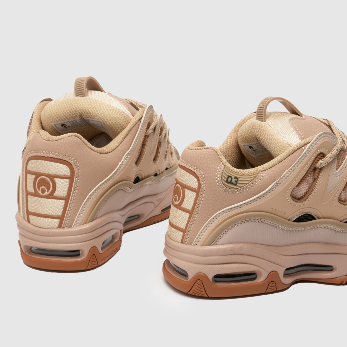 Mens Beige & Brown OSIRIS D3 2001 Trainers | schuh