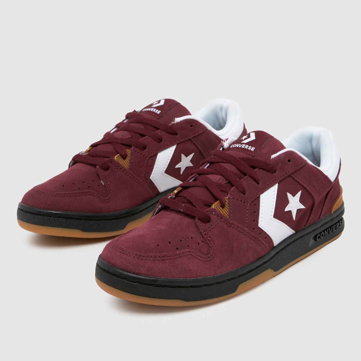 Mens Burgundy Converse CL98 Trainers | schuh