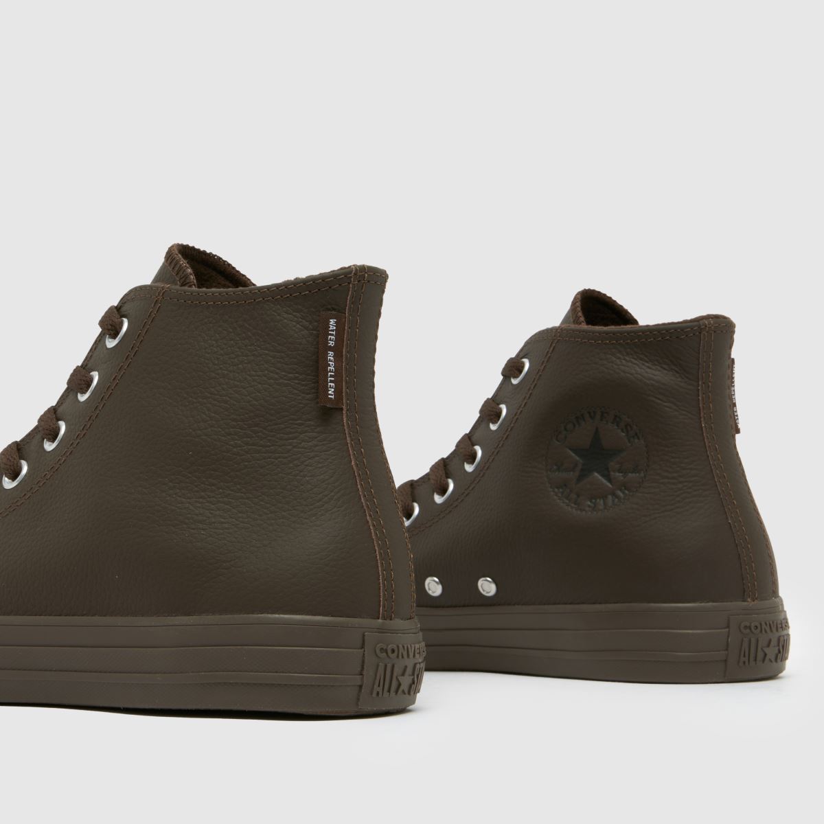 Mens Brown Converse All Star Hi Trainers | schuh