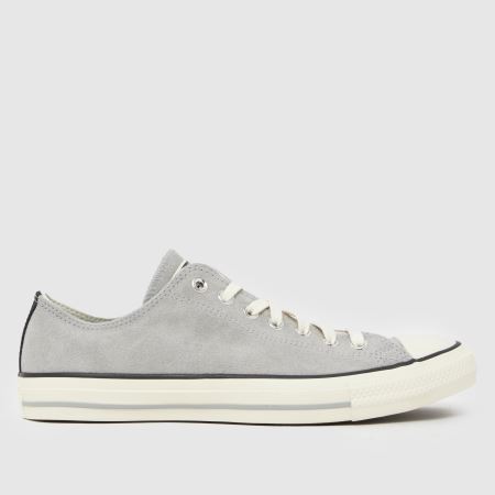 Mens Grey Converse All Star Ox Trainers | schuh