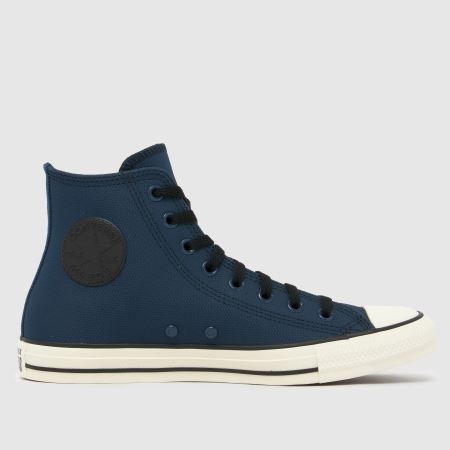 Mens Navy Converse All Star Hi TecTuff Trainers | schuh