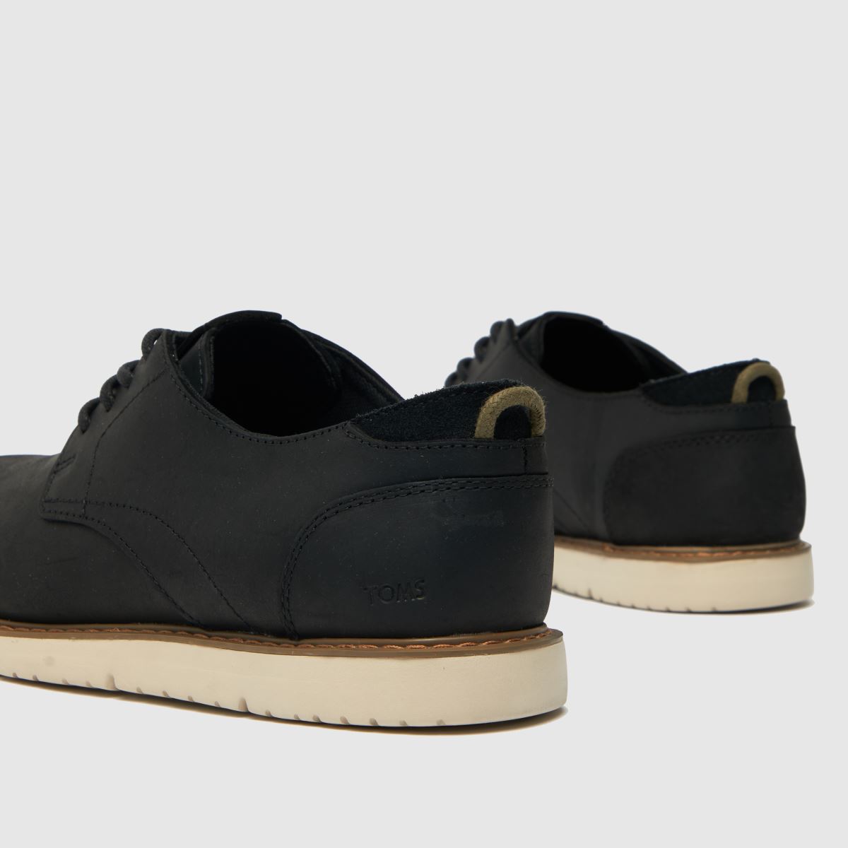 Herren Schwarz TOMS Navi Oxford Schuhe | schuh