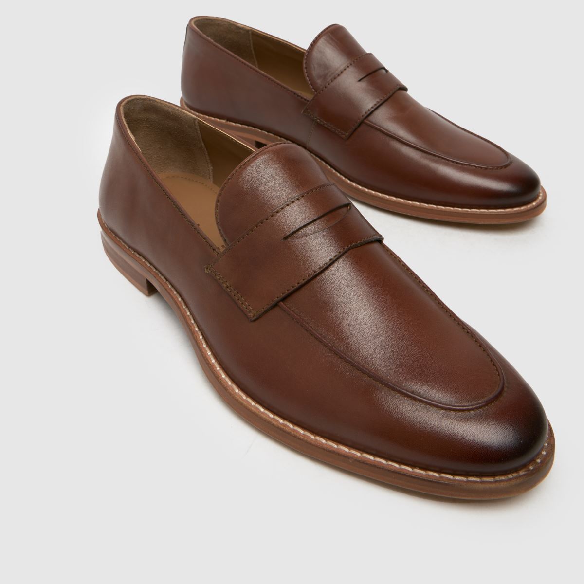Mens Brown schuh Rune Loafer Shoes | schuh