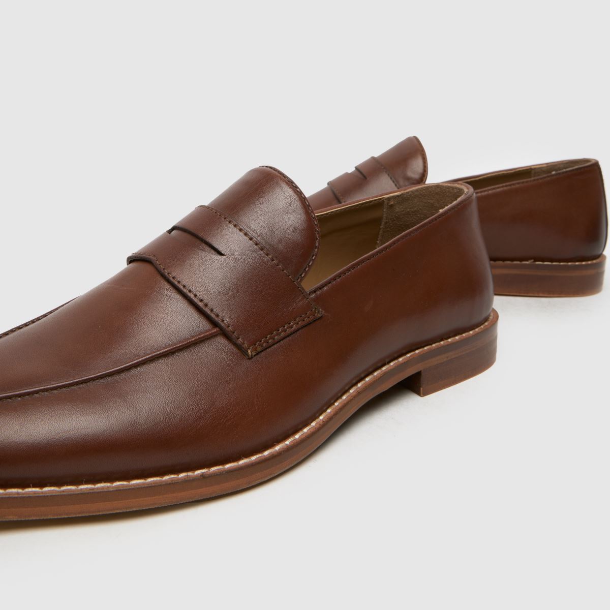 Mens Brown schuh Rune Loafer Shoes | schuh