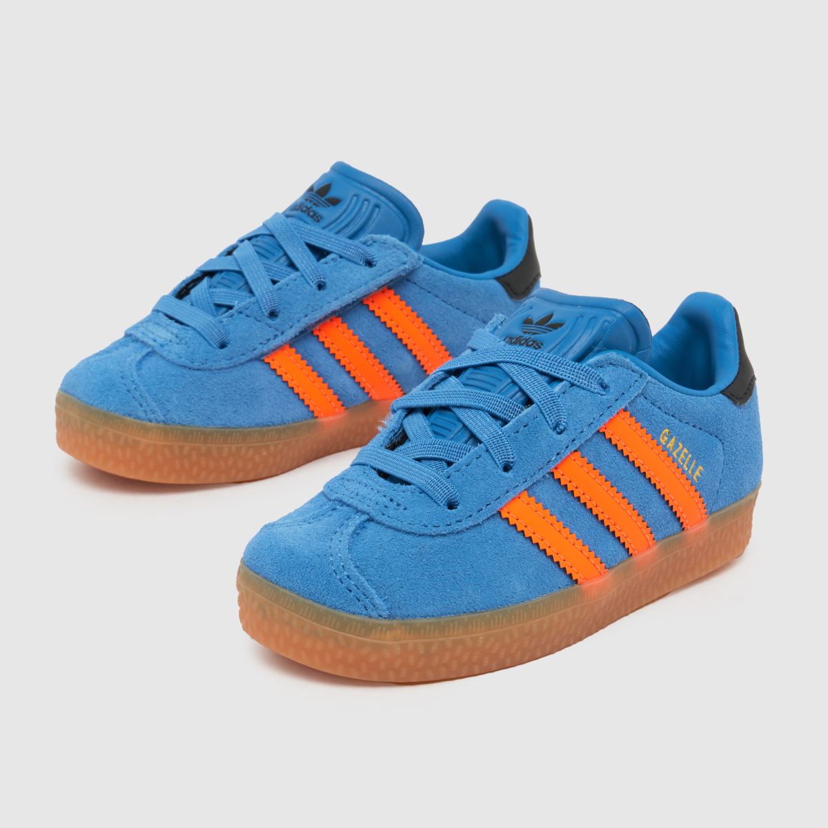 Kids Boys Toddler Blue Multi adidas Adi Gazelle Trainers | schuh