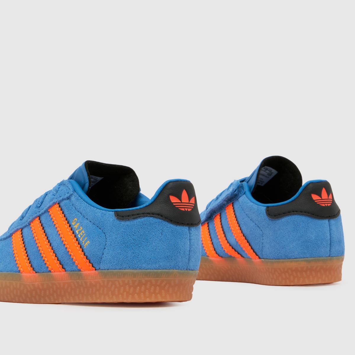Kids Boys Toddler Blue Multi adidas Adi Gazelle Trainers | schuh