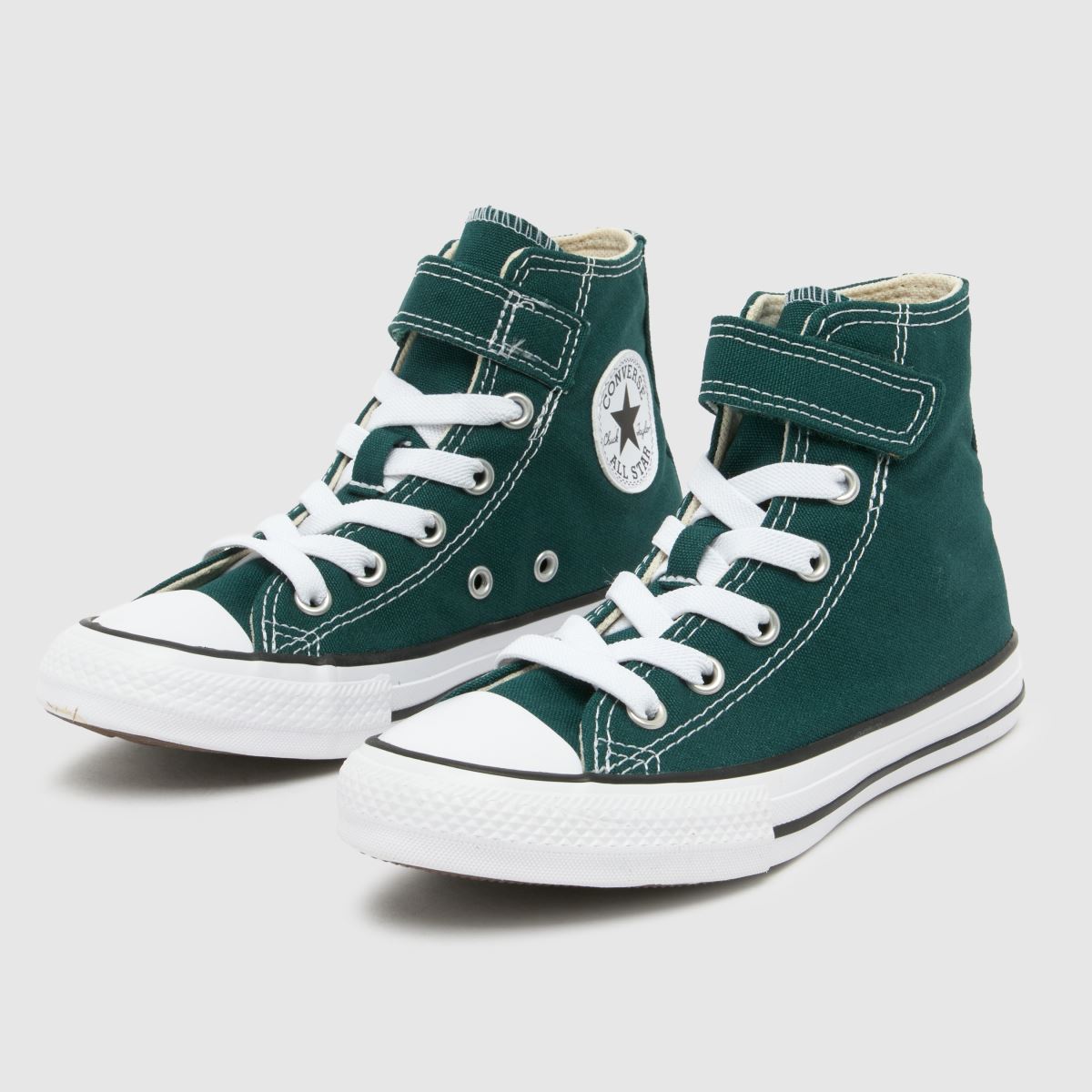 Kids Boys Junior Turquoise Converse All Star Hi 1V Trainers | schuh
