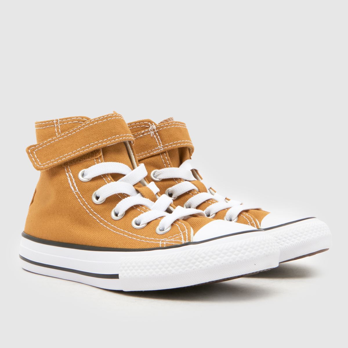 Kids Boys Junior Brown Converse All Star Hi 1V Trainers | schuh