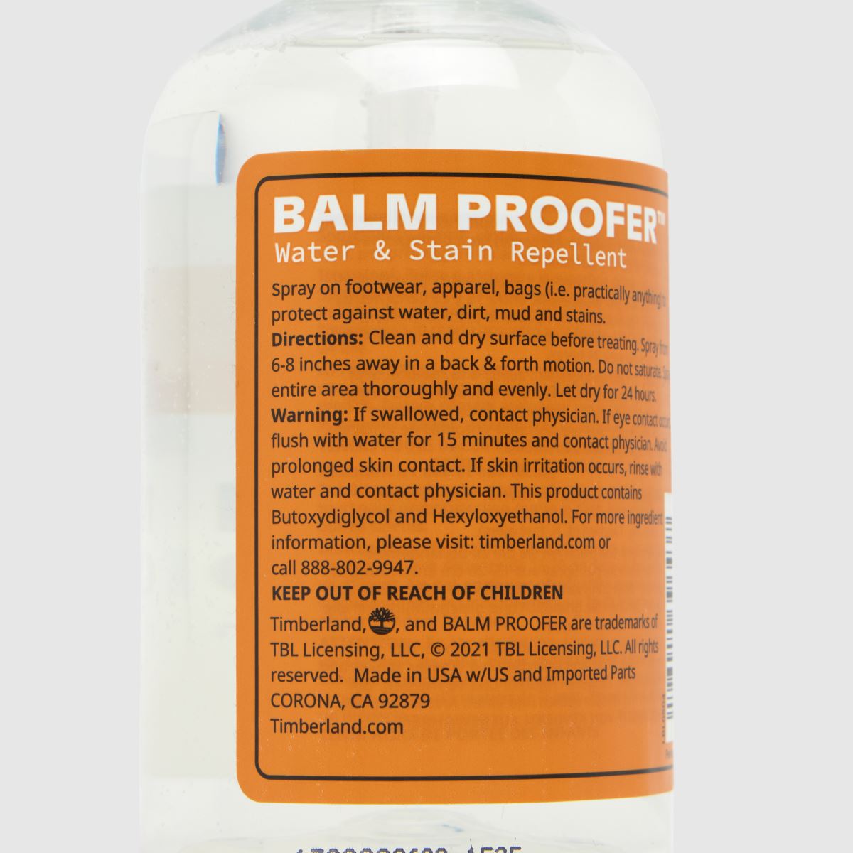 Clear Timberland Balm Proofer Spray Shoe Care | schuh