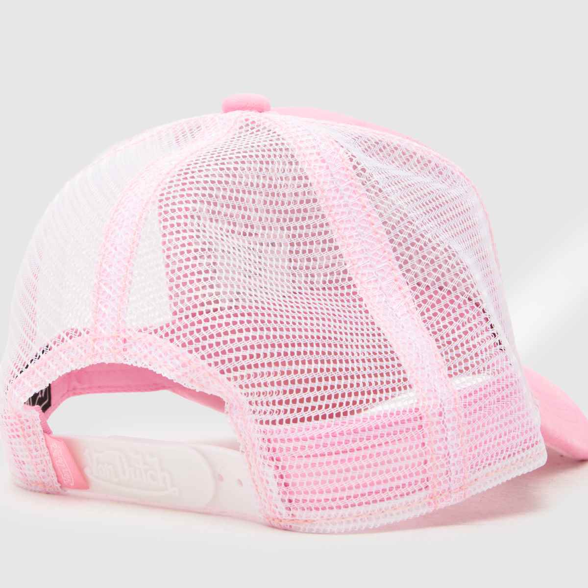 Pink Multi Von Dutch Velvet Trucker Cap Caps And Hats | schuh