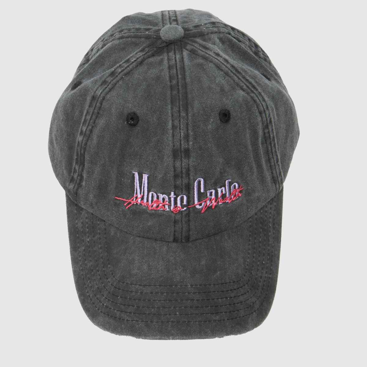 Black Multi PICA PICA Monte Carlo Washed Cap Caps And Hats | schuh