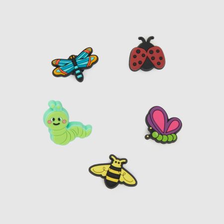 Multi Crocs Jibbitz Cutesy Bug 5 Pack Shoe Accessories | schuh