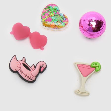 Multi Crocs Jibbitz Ibiza Pool Party 5 Pk Shoe Accessories | schuh