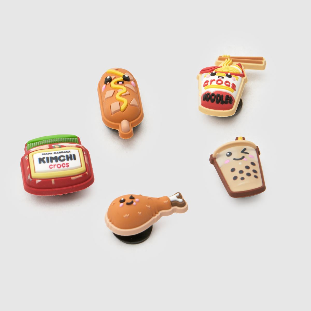 Multi Crocs Jibbitz The Snack Pack 5 Pack Shoe Accessories | schuh