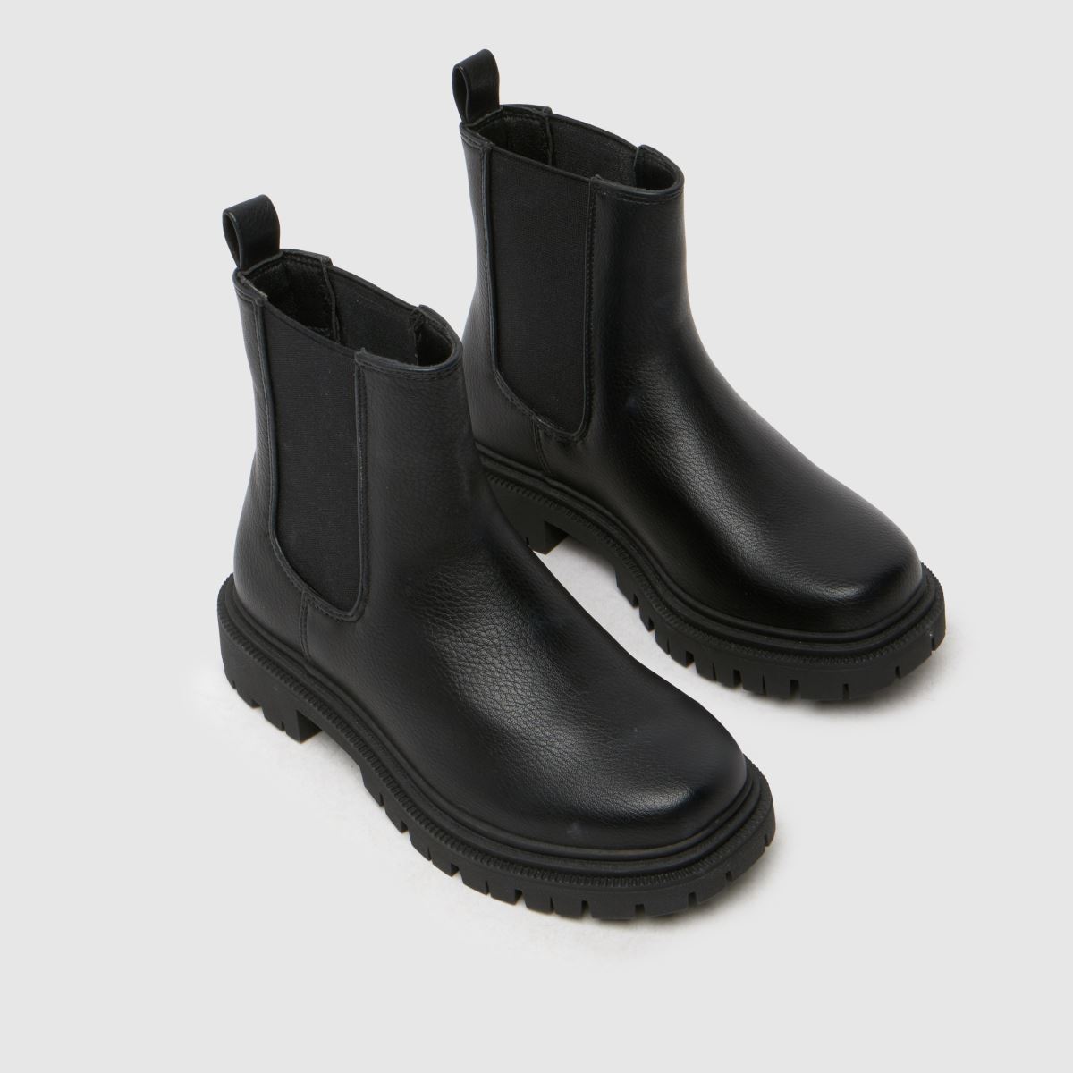 Kids Girls Junior Black schuh Click Chelsea Boots | schuh