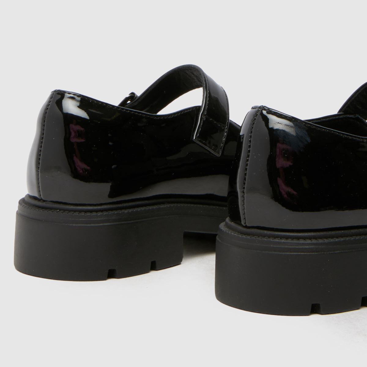 Kids Girls Junior Black schuh Liana Mary Jane Shoes | schuh