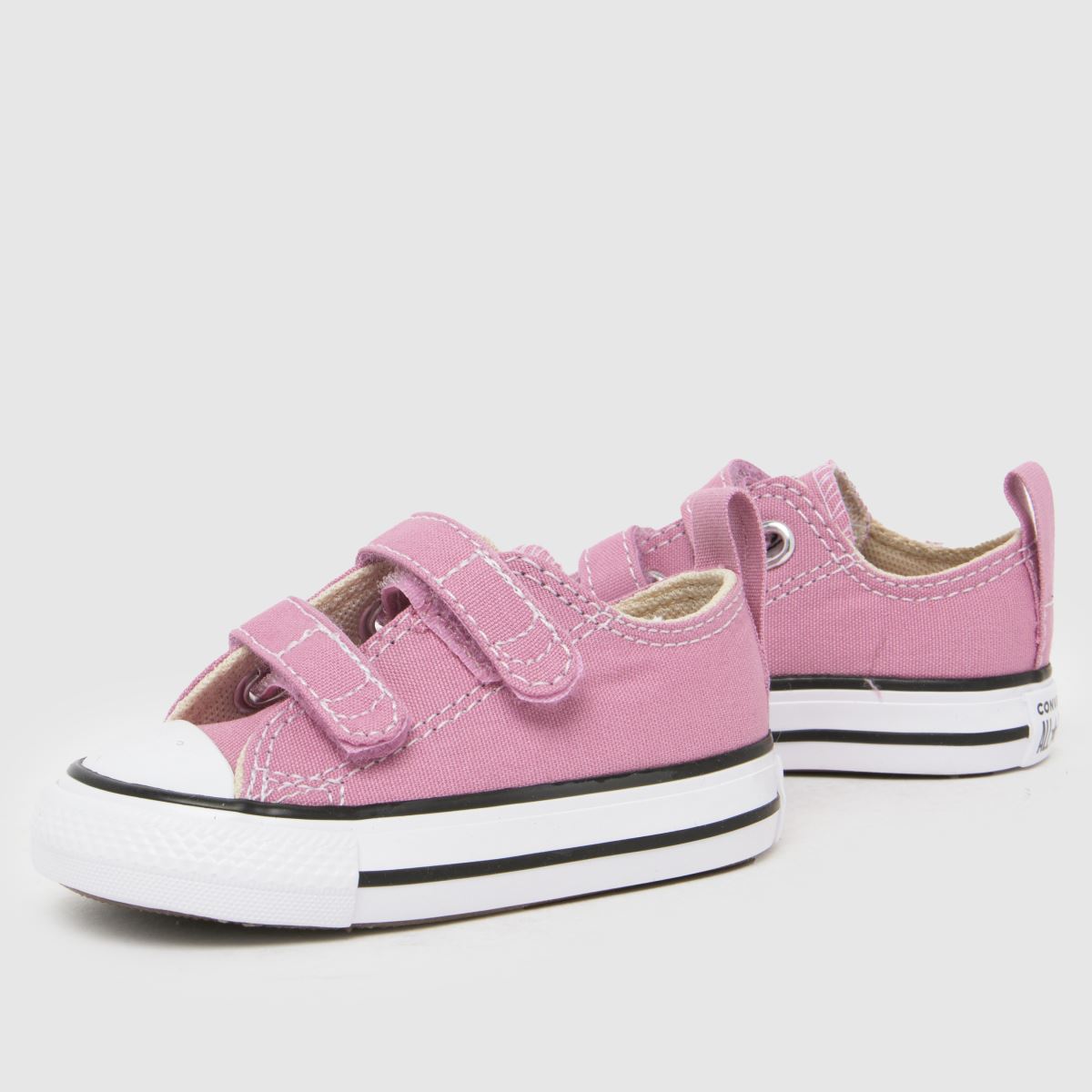 Kids Girls Toddler Pink Converse All Star Lo 2V Trainers | schuh