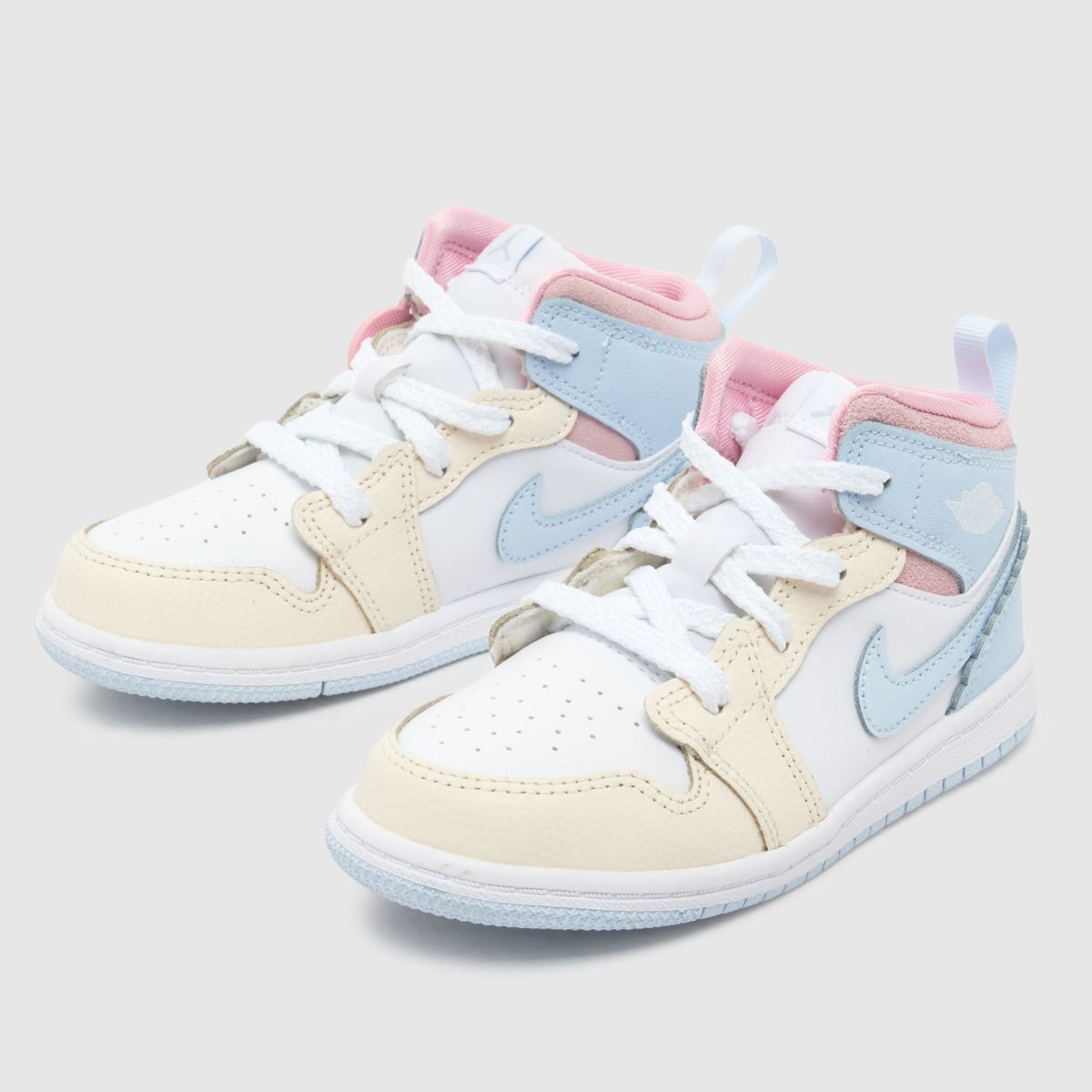 Kids Girls Toddler Multi Nike Jordan 1 Mid Trainers | schuh