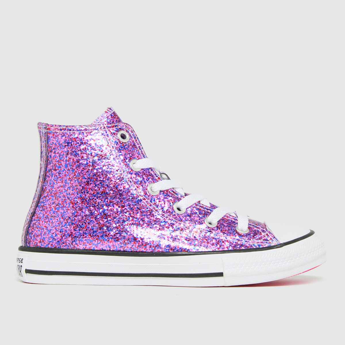 PINK LACE UP CONVERSE ALL STAR GIRLS SNEAKERS
