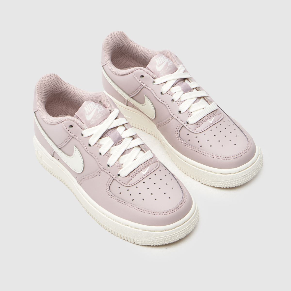 Kids Girls Youth Lilac Nike Air Force 1 Trainers | schuh