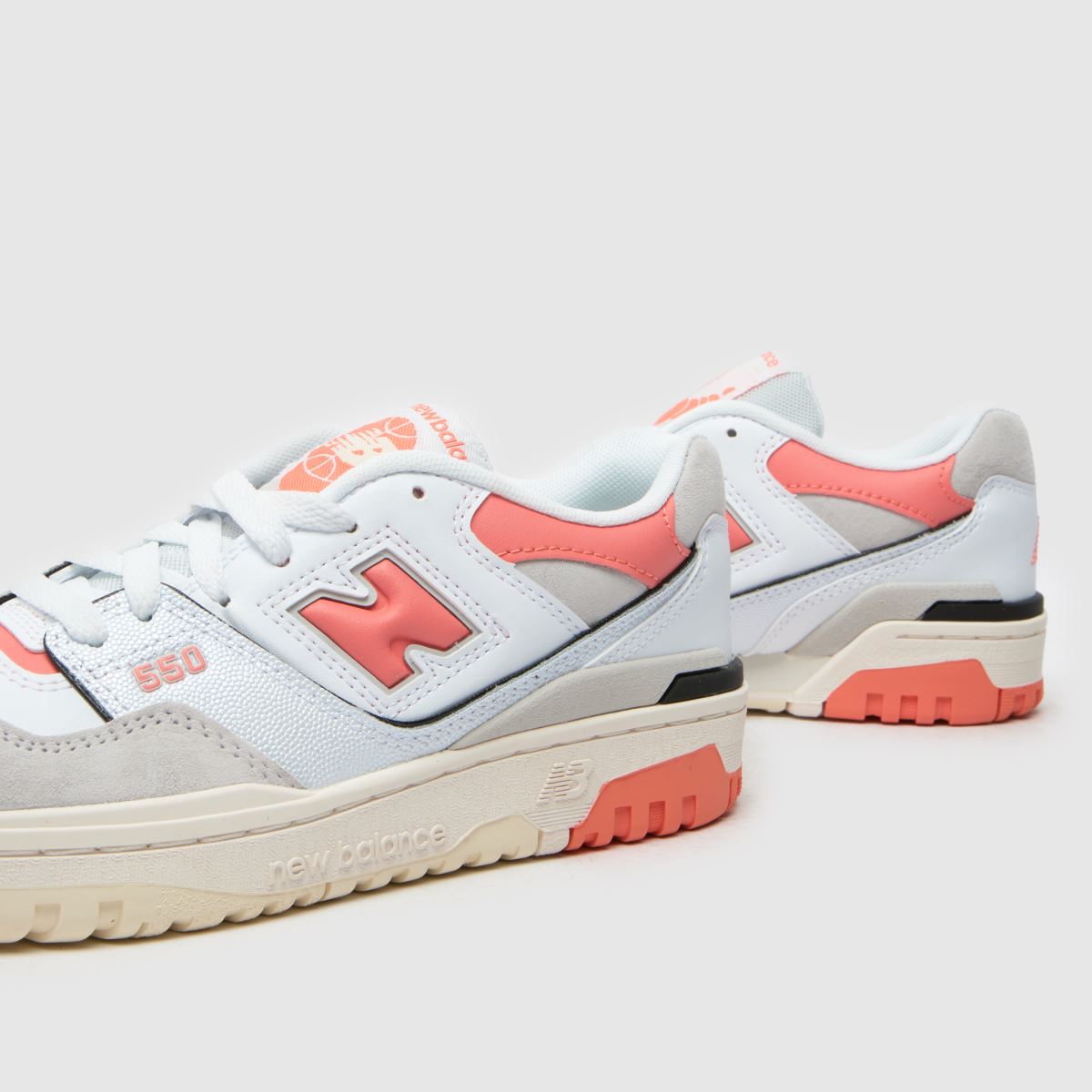 Kids Girls Youth White New Balance 550 Trainers | schuh